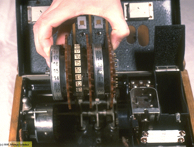 The Enigma Machine: removing the rotors